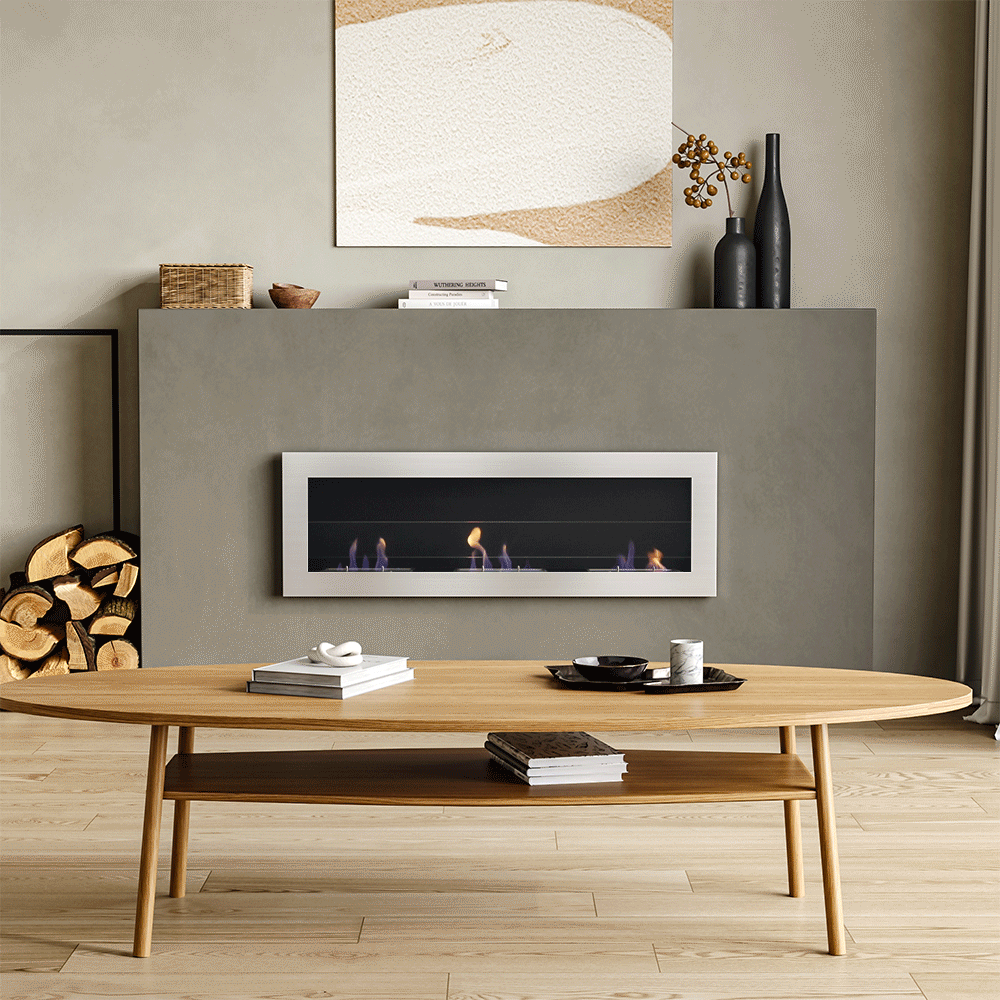 Eco-Friendly Bioethanol Fireplace Wall-Mounted – Smallbee UK